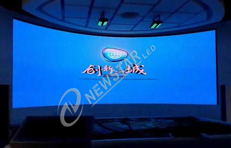 Indoor 5mm Led Curved Display 3 In 1 Smd3528 Vivid Image And Video Effect